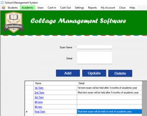 School exam management system - SoftwareLinkers